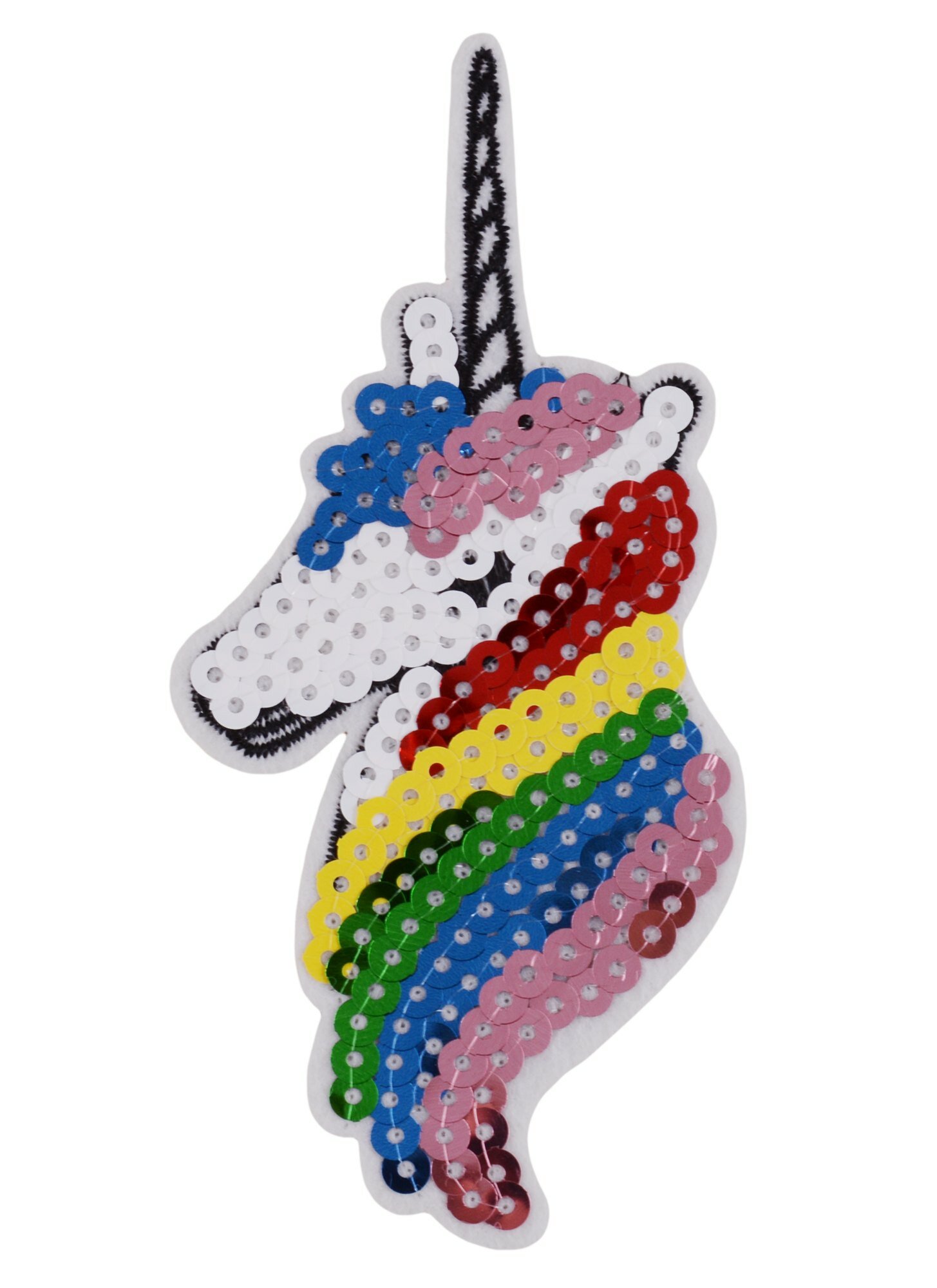 Термонаклейки Единорог радужный, 8 х 11 см