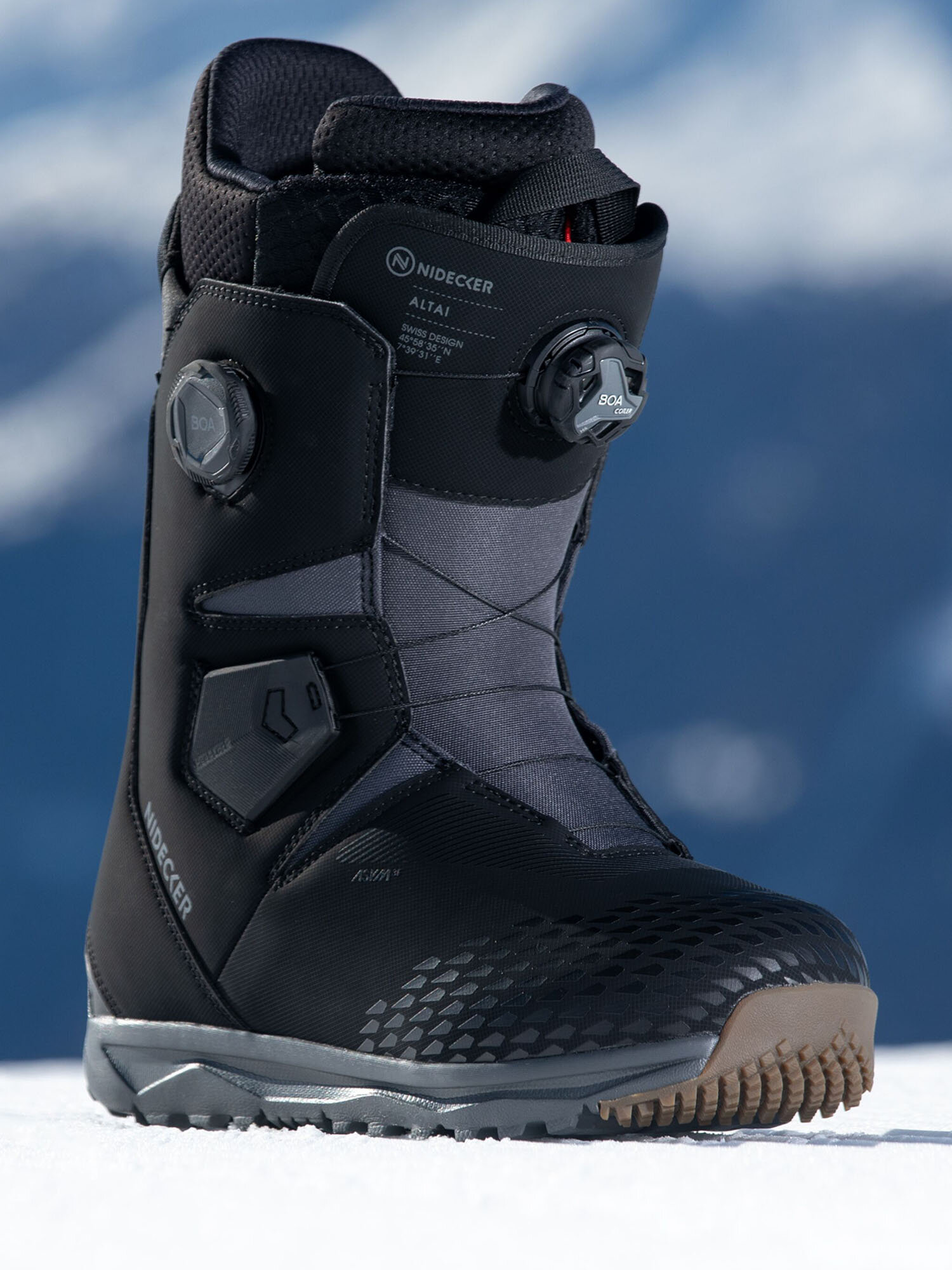 Ботинки для сноуборда NIDECKER Altai Men Black (US:9)