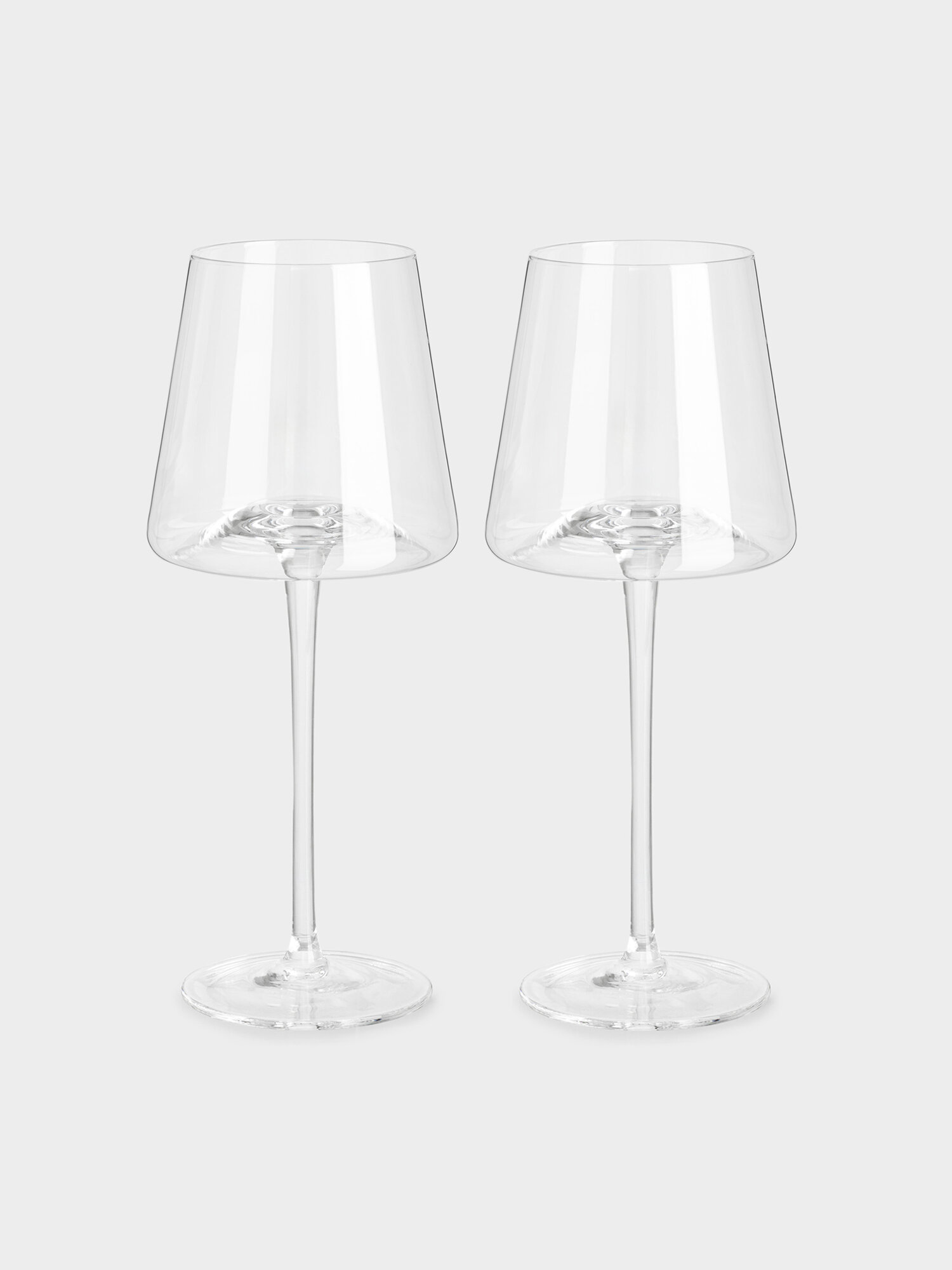 Бокал для красного вина Kuchenland Savelli, 430 мл, 2 шт, прозрачное стекло