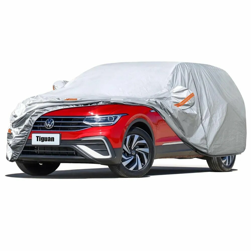 Чехол на автомобиль Volkswagen Tiguan, Мембранные материалы, Ткань, 1 шт.