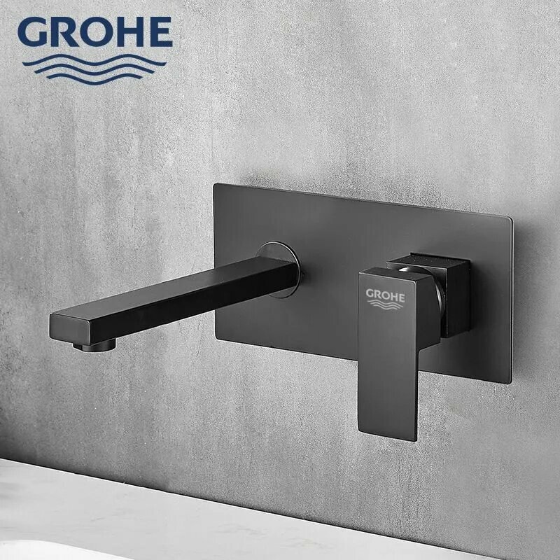 Встроенный смеситель GROHE со встроенным краном для раковины