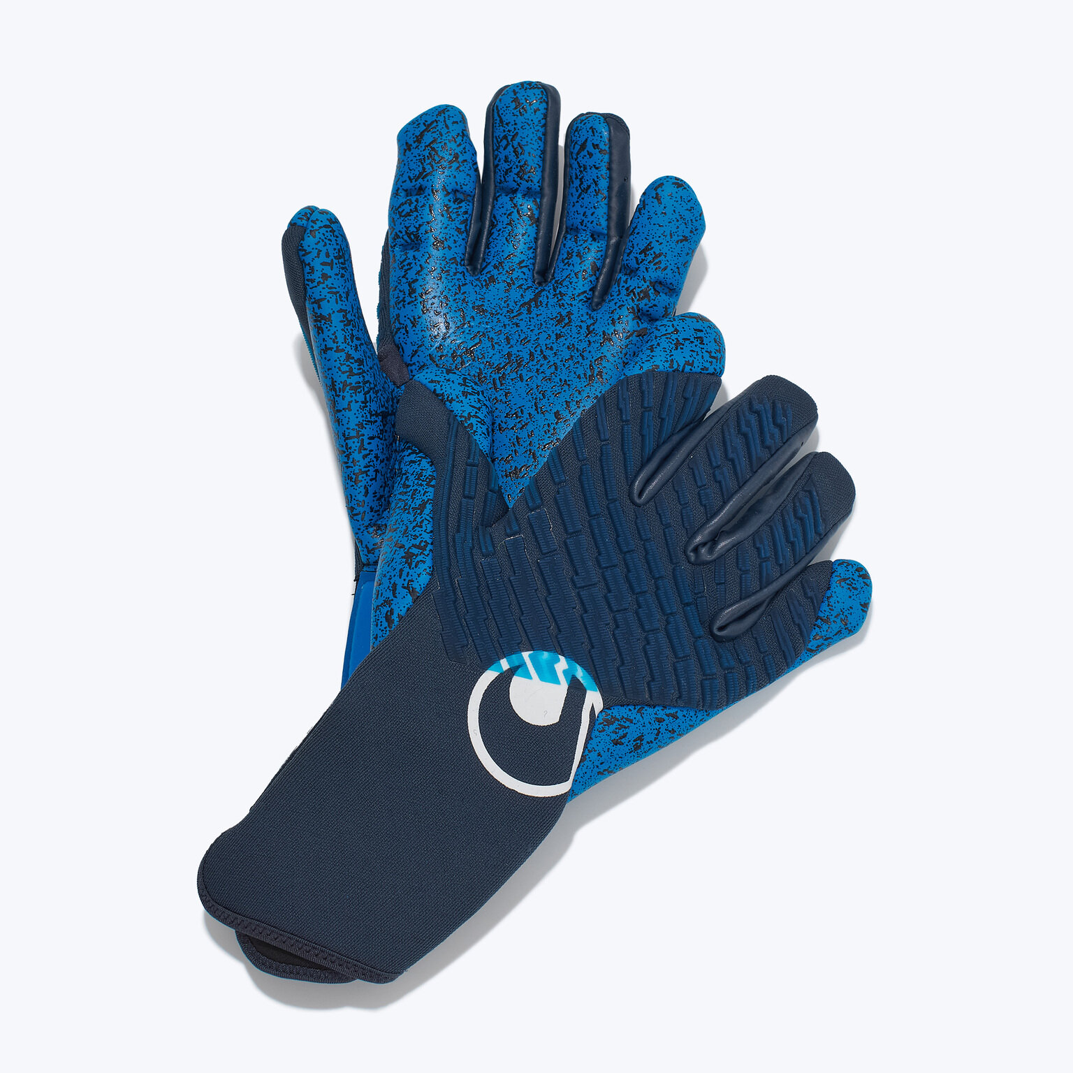 Перчатки вратарские UHLSport FM Aquagrip HN 101138501, размер 10.5 (10.5 Размер), Синий