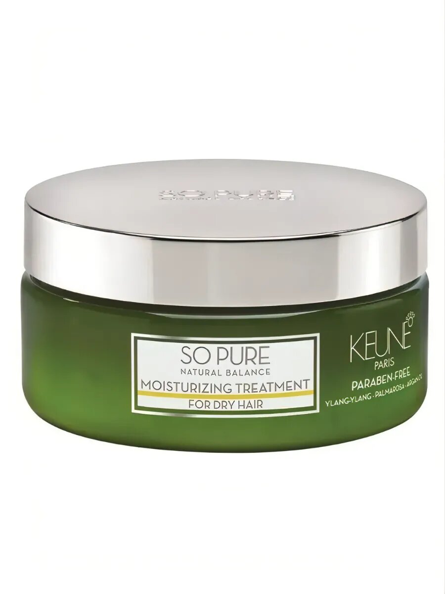 Маска для волос Keune So Pure Moisturizing Treatment, Маска Увлажняющая, 200 мл