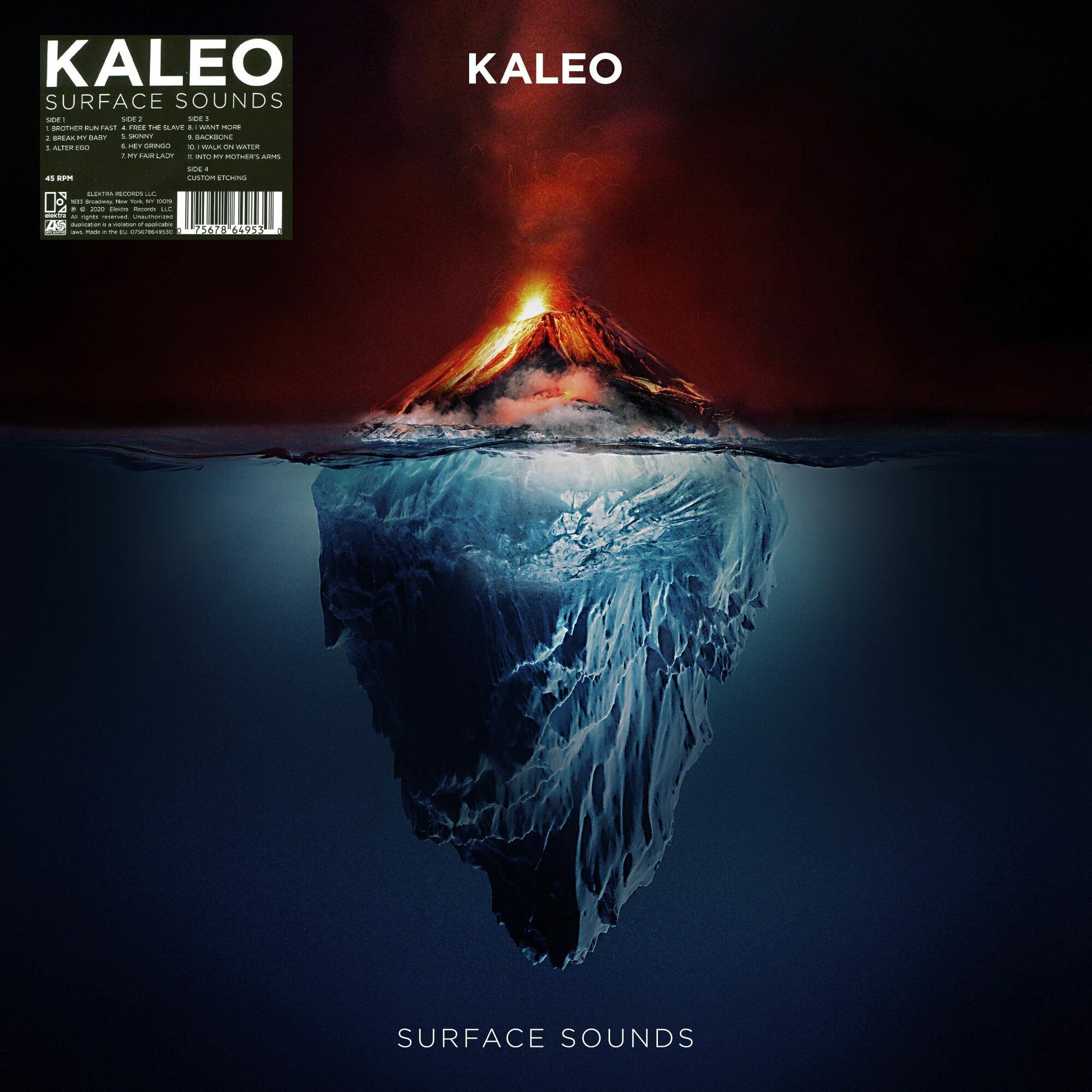 Виниловая пластинка Kaleo Surface Sounds (White Vinyl)
