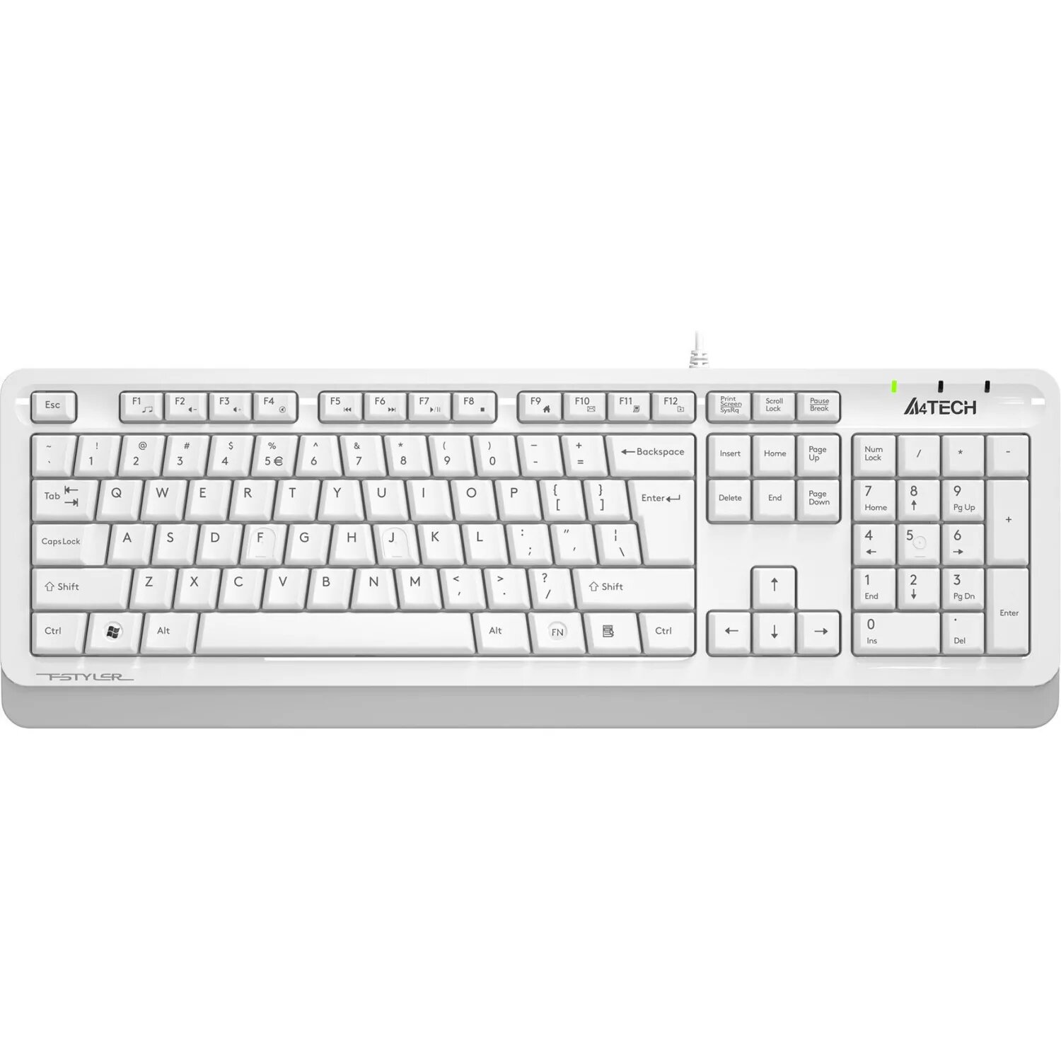 Клавиатура A4Tech Fstyler FKS10 (FKS10 WHITE)