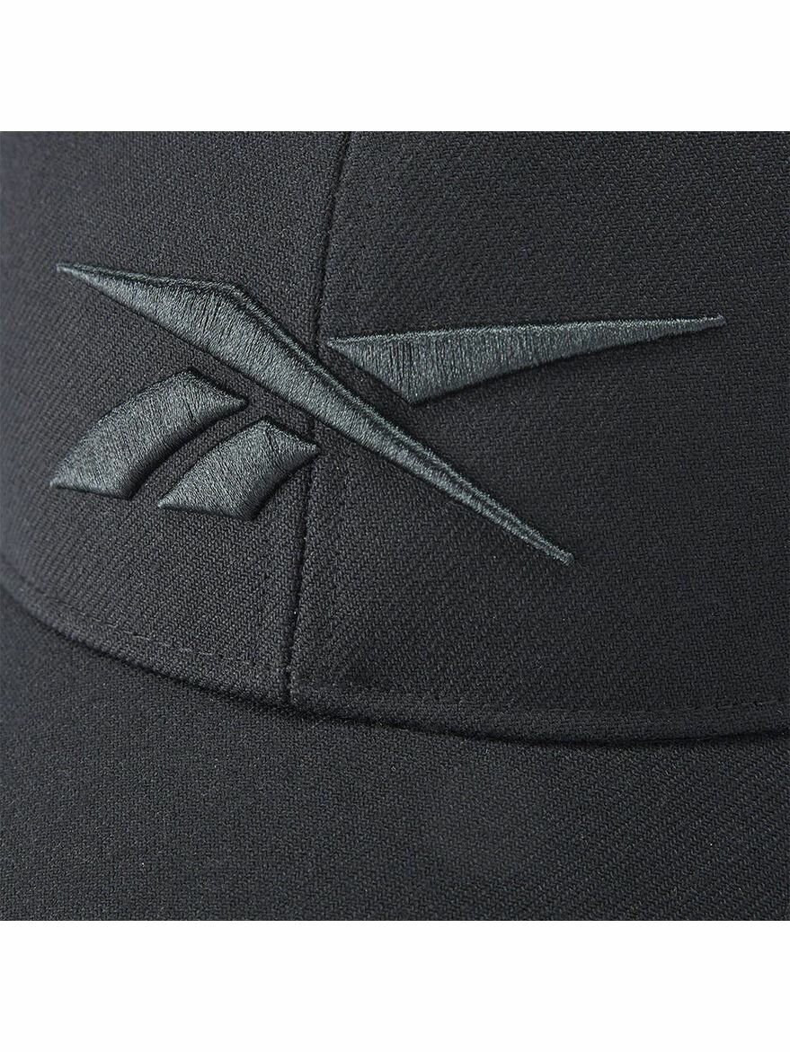 Бейсболка Reebok Vector Baseball Cap для мужчин, размер Onesize, черный — фото 1