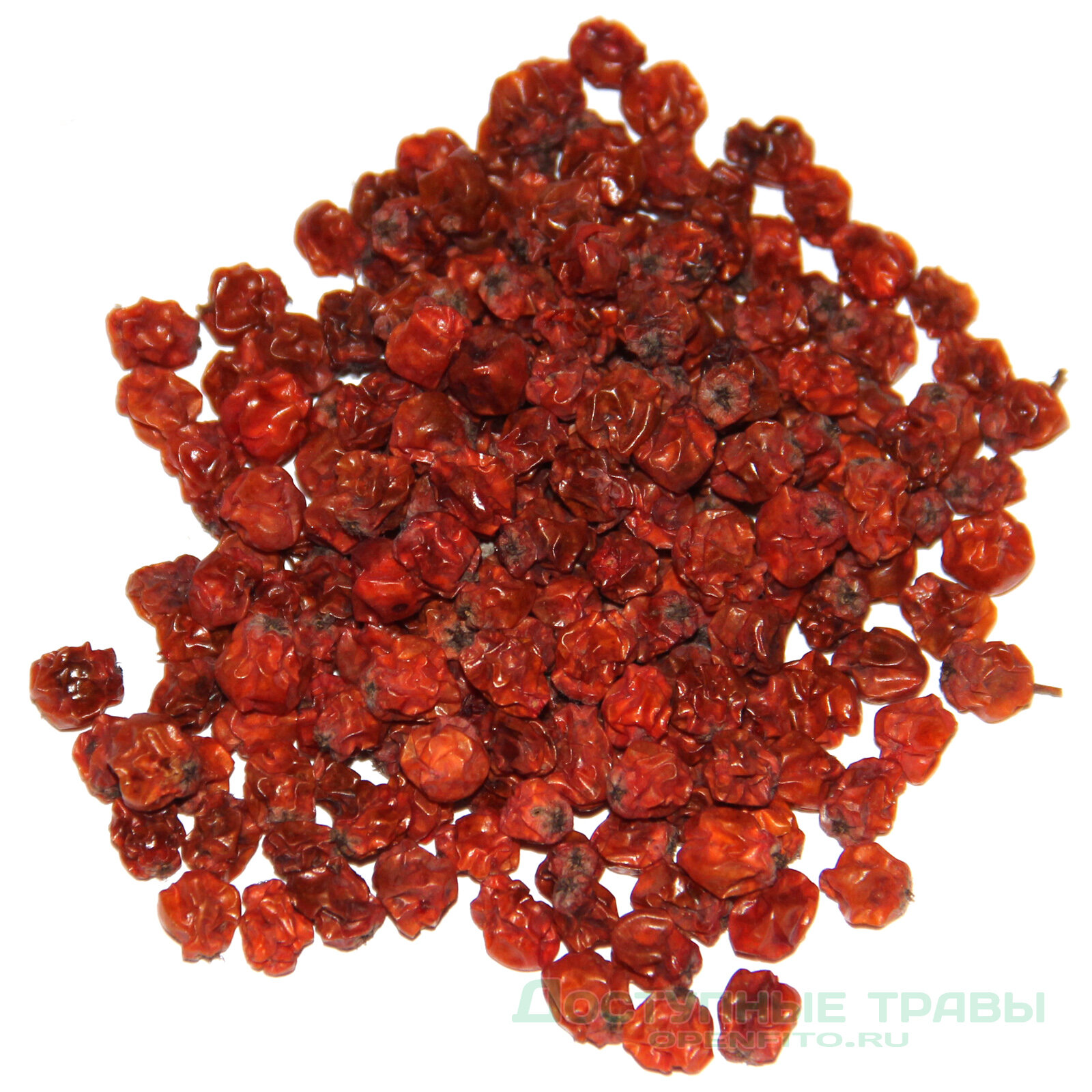 Рябина красная плоды в цельном виде, бумажная упаковка 100г - Ивановские травы