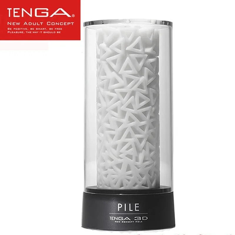 TENGA Pile 3D, мужской мастурбатор, японская секс-игрушка