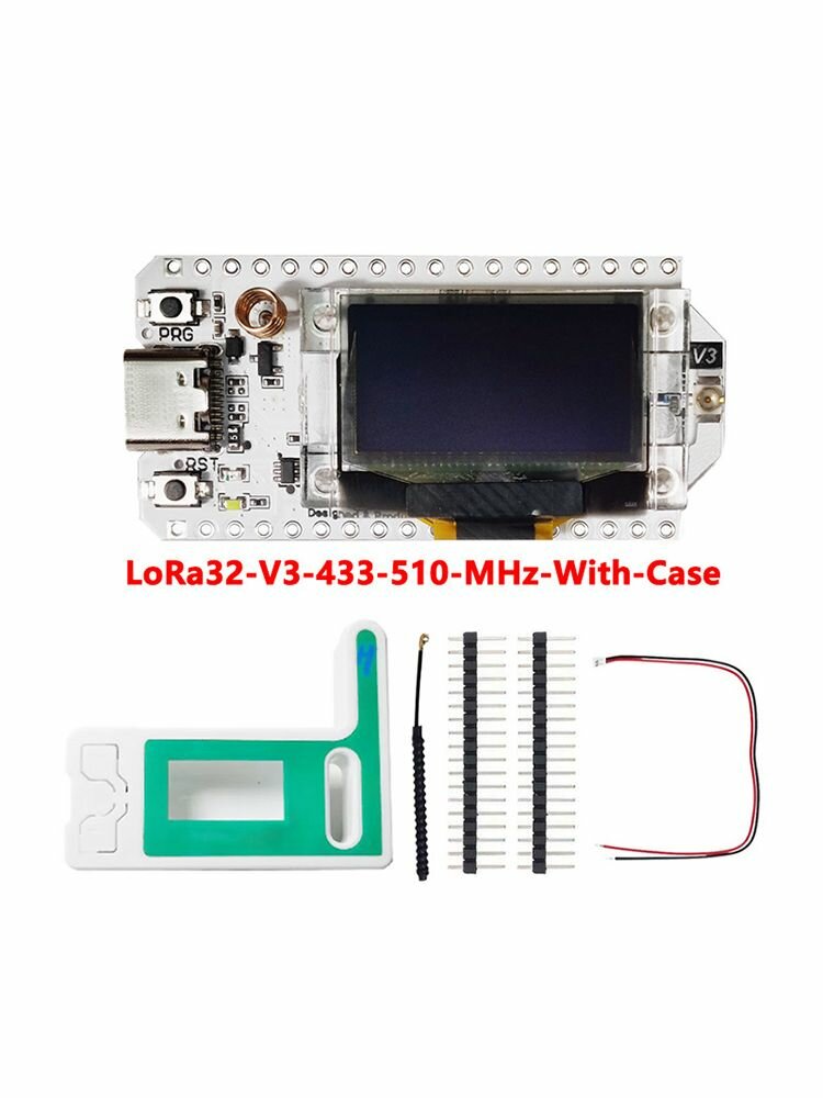 Плата Разработки Heltec Meshtastic LoRa32 V3 433-510 МГц SX1