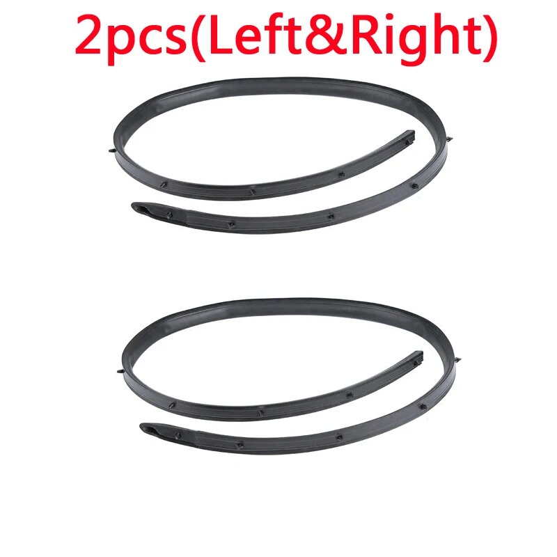 Резиновая уплотнительная лента для дверного порога, уплотнительная лента для ковров, полоса для порога, анти-жильная полоса, устойчивая к пятнам полоса для Peugeot 307, 2 шт.
