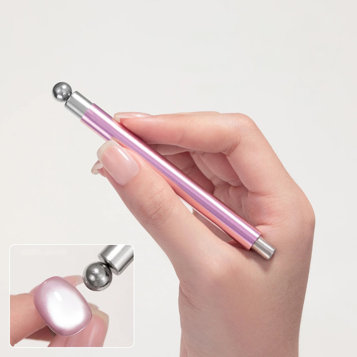 Магнитная палочка для маникюра Rose Gold