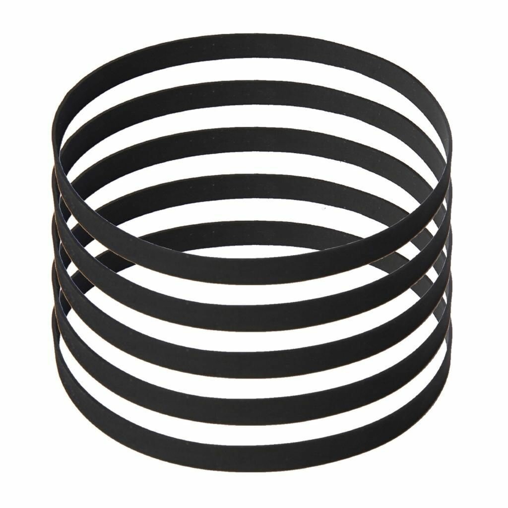 Аксессуар для аудиотехники,5 импортных магнитофонов шириной мм, плоские ремни для одного проигрывателя-складываются пополам на 150 мм