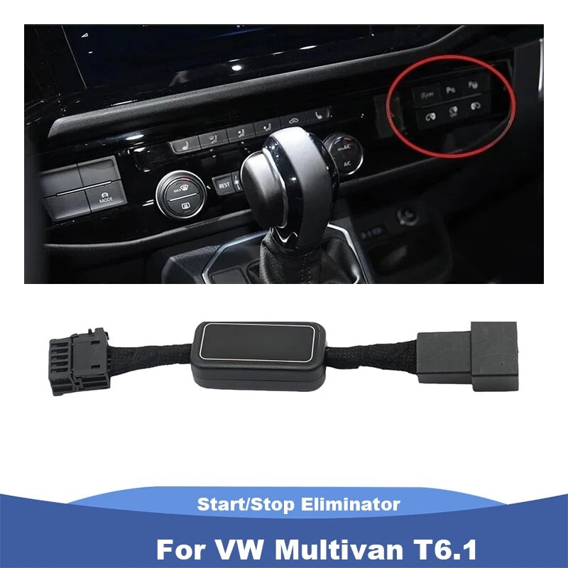 Устройство отключения системы Start-Stop для VW Multivan T6.1, датчик управления отключением двигателя, автомобильные аксессуары