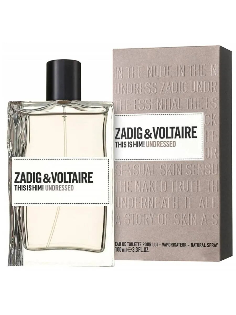 Zadig & Voltaire This Is Him! Undressed туалетная вода 100 мл. аромат для мужчин