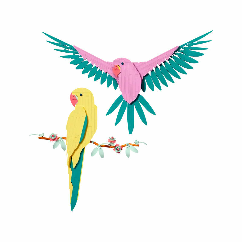 LEGO Animal Forest Friends Animal Collection King Kong Parrot Building Blocks 644pcs 31211 1 null