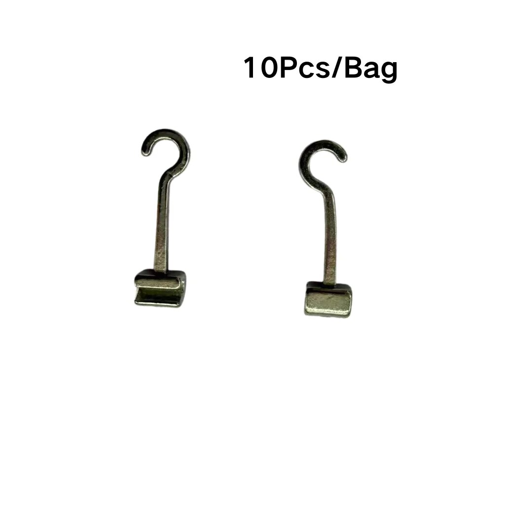 Лингвальные кнопки DCLOUD, металлические, 10 шт. Single Left