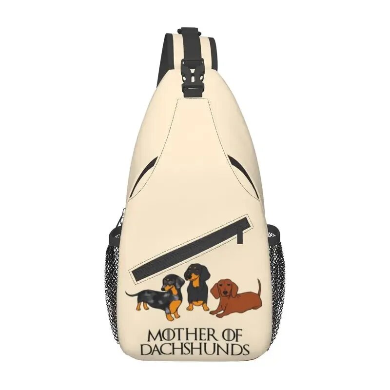 Сумка для таксы Starry Night для велоспорта, кемпинга, мужская колбаса с барсуком, сосиска для собаки с грудью, рюкзак на плече
