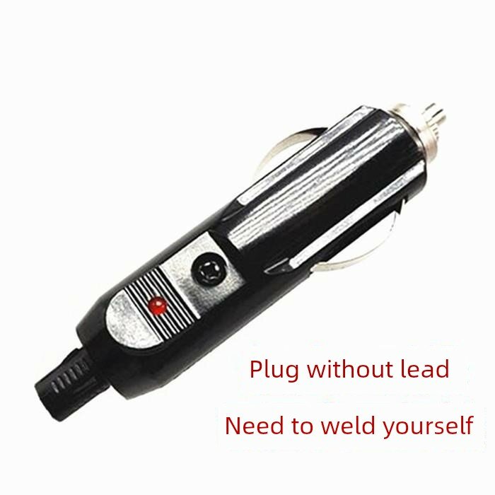 Универсальный автомобильный кабель-переходник от прикуривателя 12В/24В на 220В, высокомощный инвертор Металлический