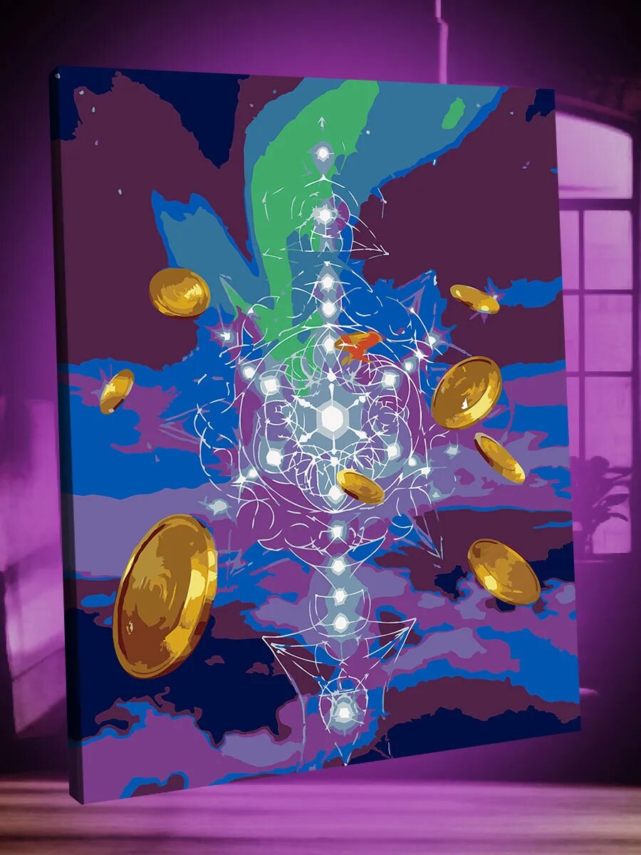 Картина по номерам Лакшми