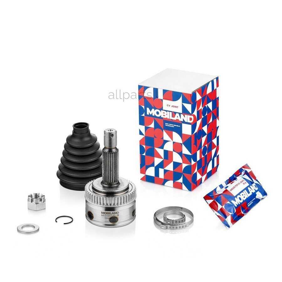 MOBILAND 603100141 ШРУС наружный передний для а/м KIA SPORTAGE II (JE_, KM) [с кольцом ABS]