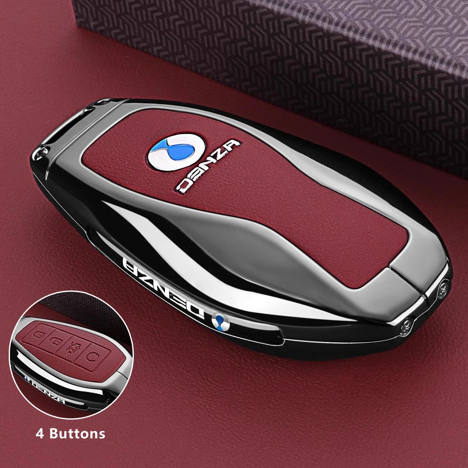 Чехол для ключа Denza N9 Style5-Red