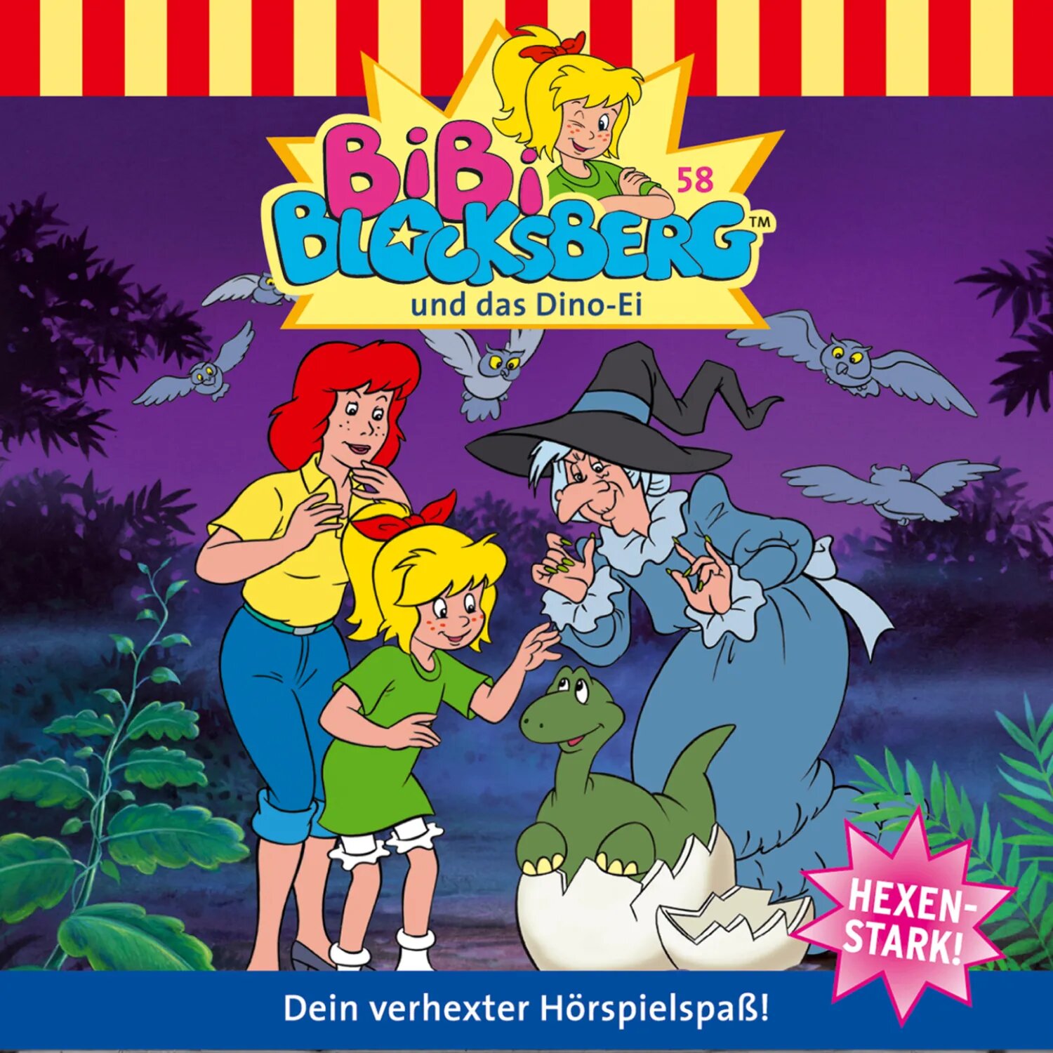 Bibi Blocksberg, Folge 58: Bibi und das Dino-Ei [Аудиокнига]