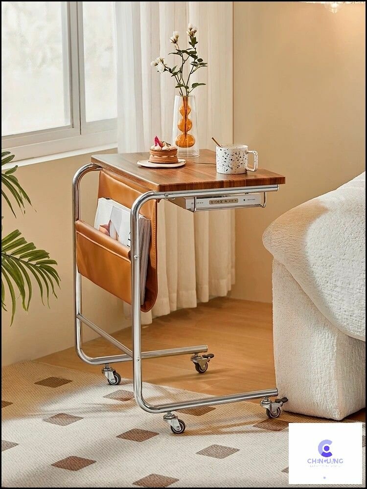 Журнальный стол / Прикроватный столик / Угловой столик - для сада, спальни, гостиной, малогабаритная квартира