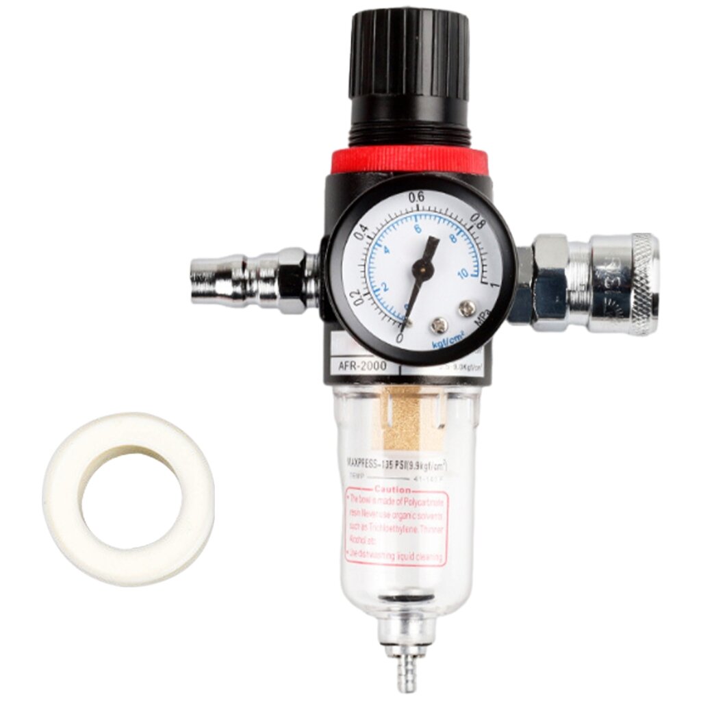 Регулируемый Регулятор Давления Для Воздушных Компрессоров Конструкция Фильтра Влажности с Отверстием 1/4 дюйма