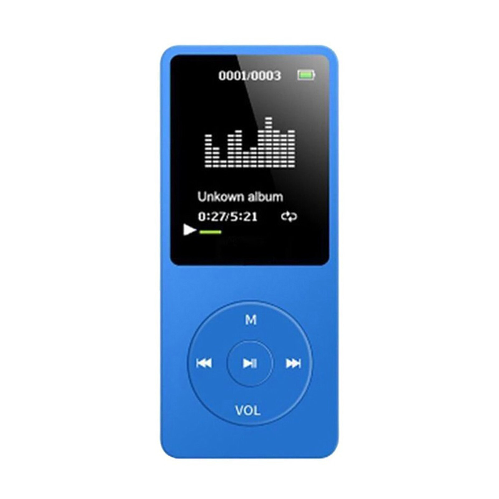 MP3 Player 64 GB с экраном 1.8 дюйма Портативный MP3 плеер с радио и функцией записи голоса для детей и взрослых Цвета: Белый, Черный, Синий, Светло-синий, Розовый Материал: ABS Дисплей: 1.8-дюймовый TFT разрешение 128*160 пикселей Интерфейс: USB2.0