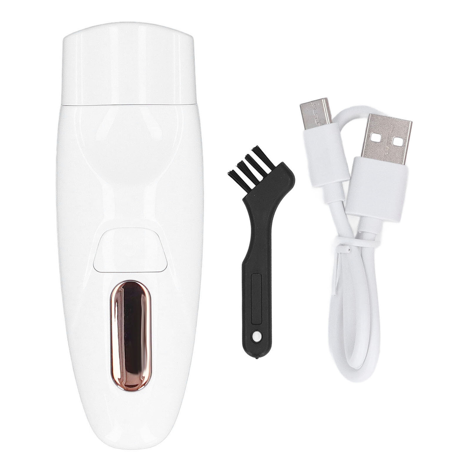 Щипцы для завивки ресниц с подогревом, 3-ступенчатая регулировка температуры, USB-зарядка, долговечные щипцы для завивки ресниц, для густых и длинных ресниц, белые