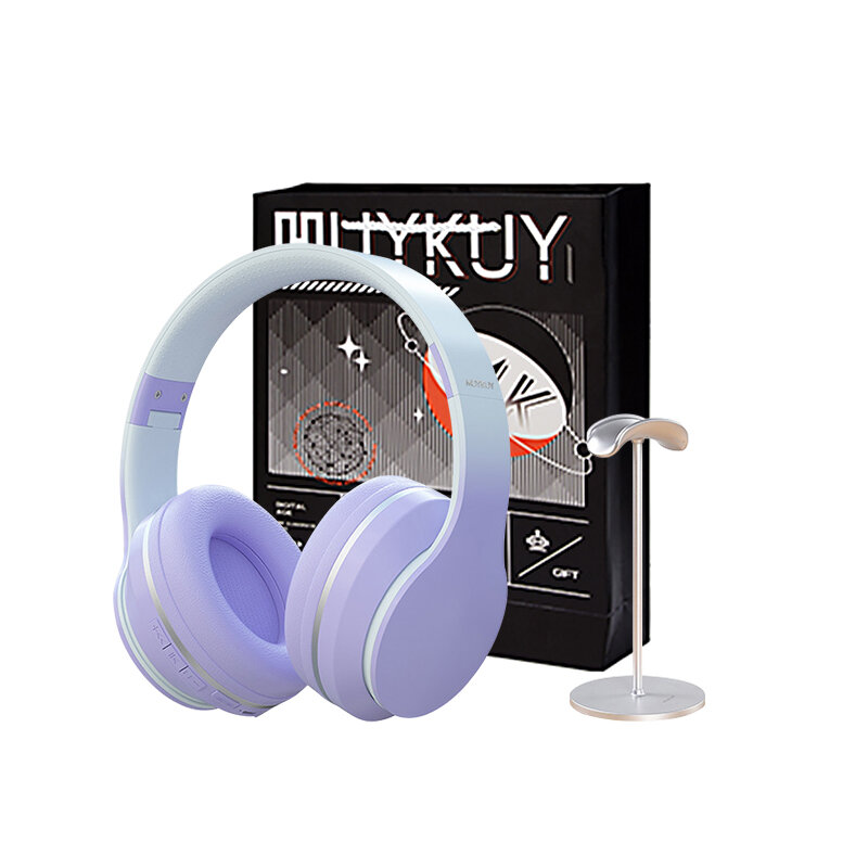 Беспроводные накладные наушники MUYKUY mk-dw075-ej-5+mk-dw083-et-2