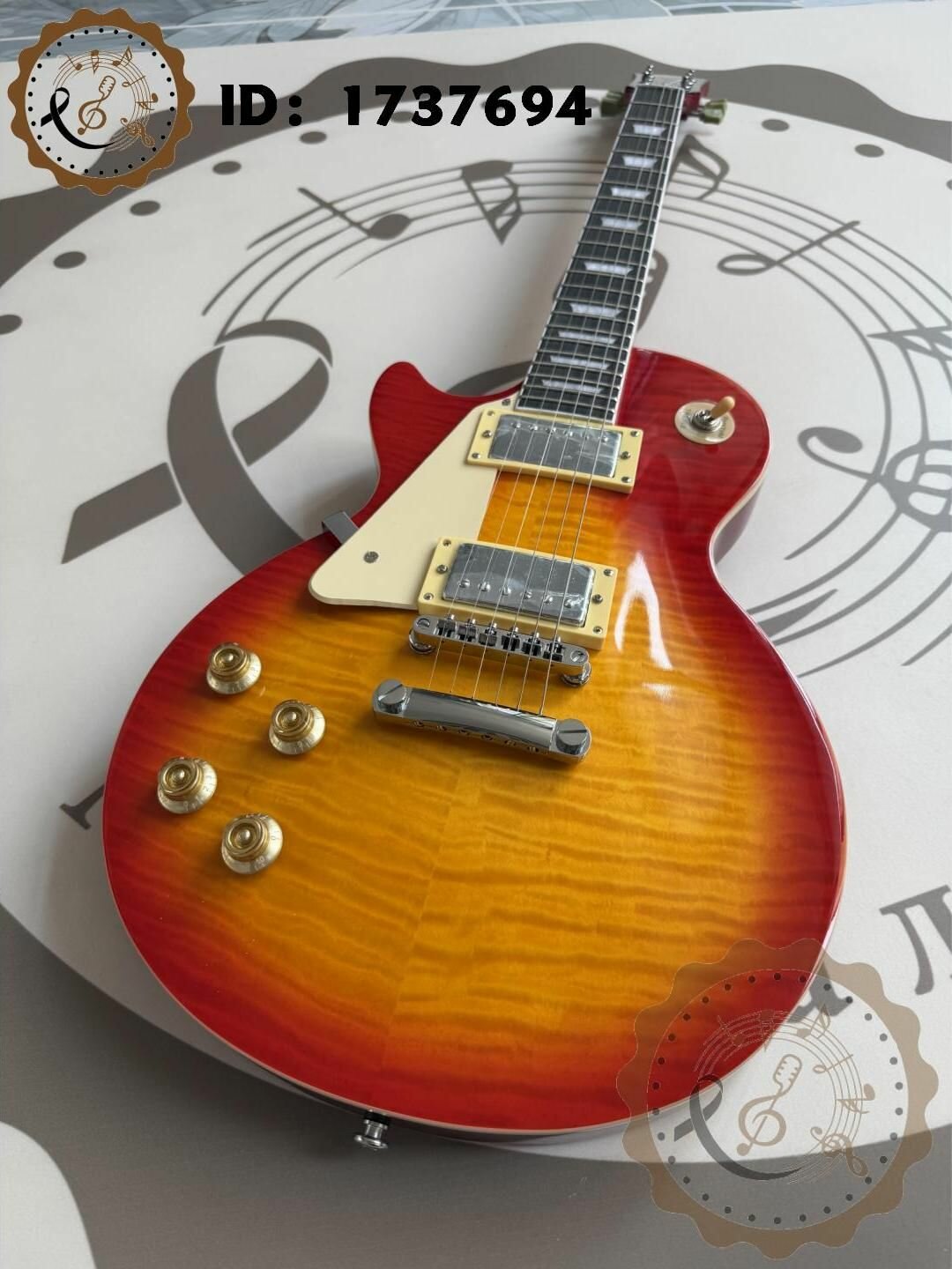 Les Paul Custom Электрическая гитара (гитара для начинающих) левая рука