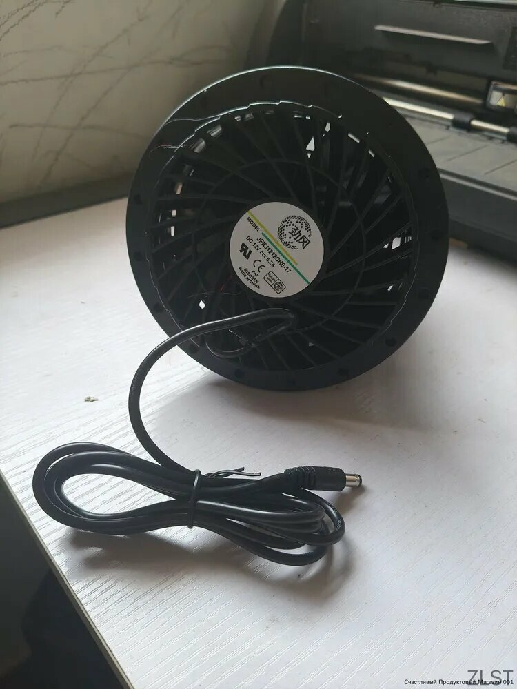 Портативный вентилятор 风机, черный