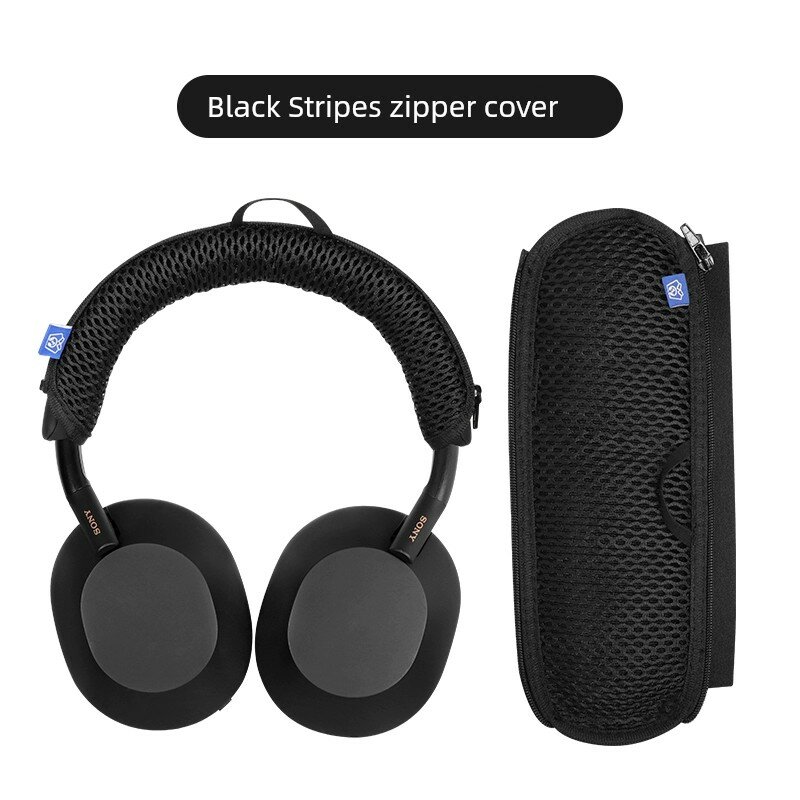 Черный сетчатый защитный чехол для крючка головной стойки для Sony WH-1000XM5