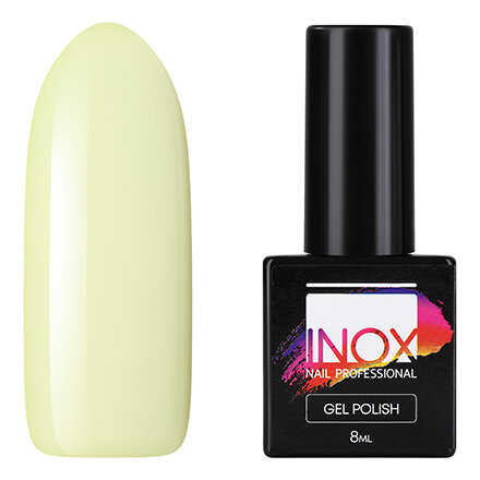 INOX nail professional, Гель-лак №026, Лимонный тарт