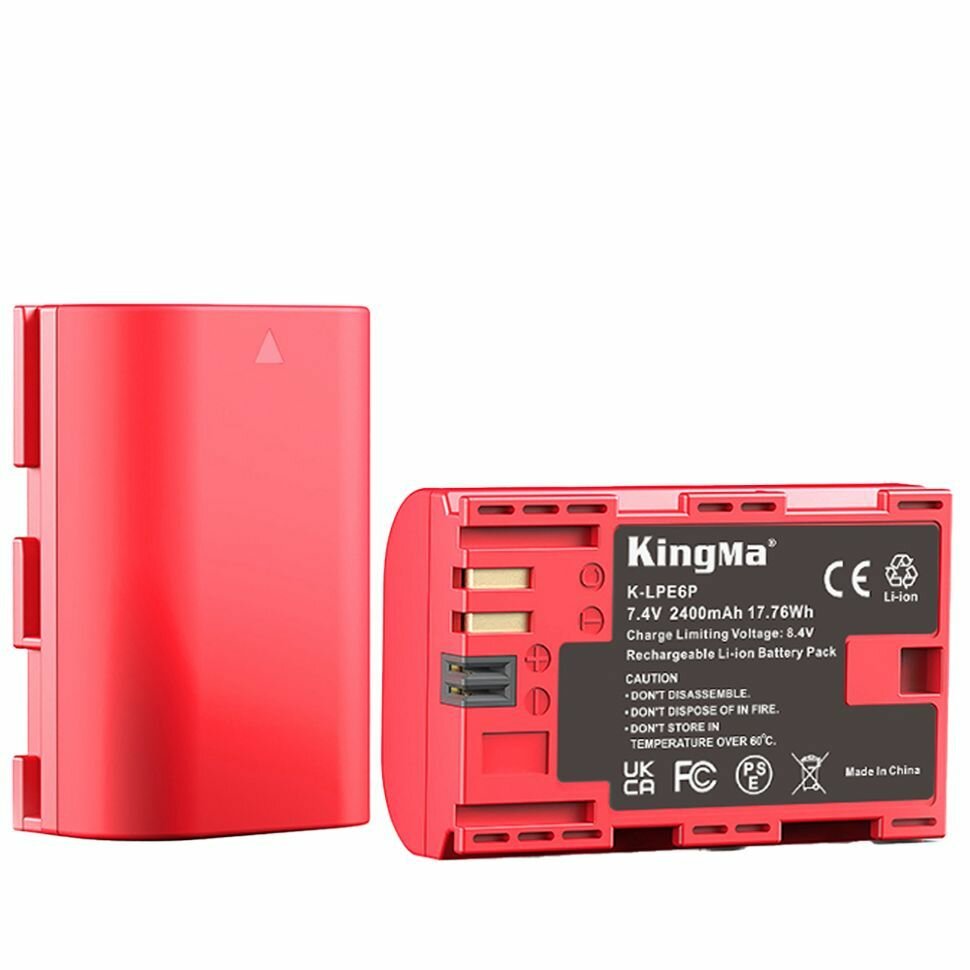 Аккумулятор KingMa LP-E6P 2400мАч