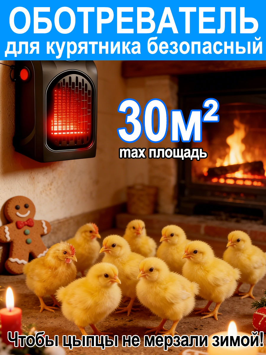 Обогреватель для курятника безопасный