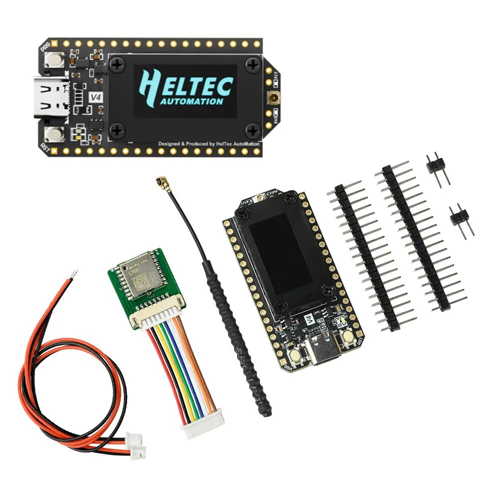 Heltec V4 ESP32 OLED Big Antenna NO GPS — фото 1