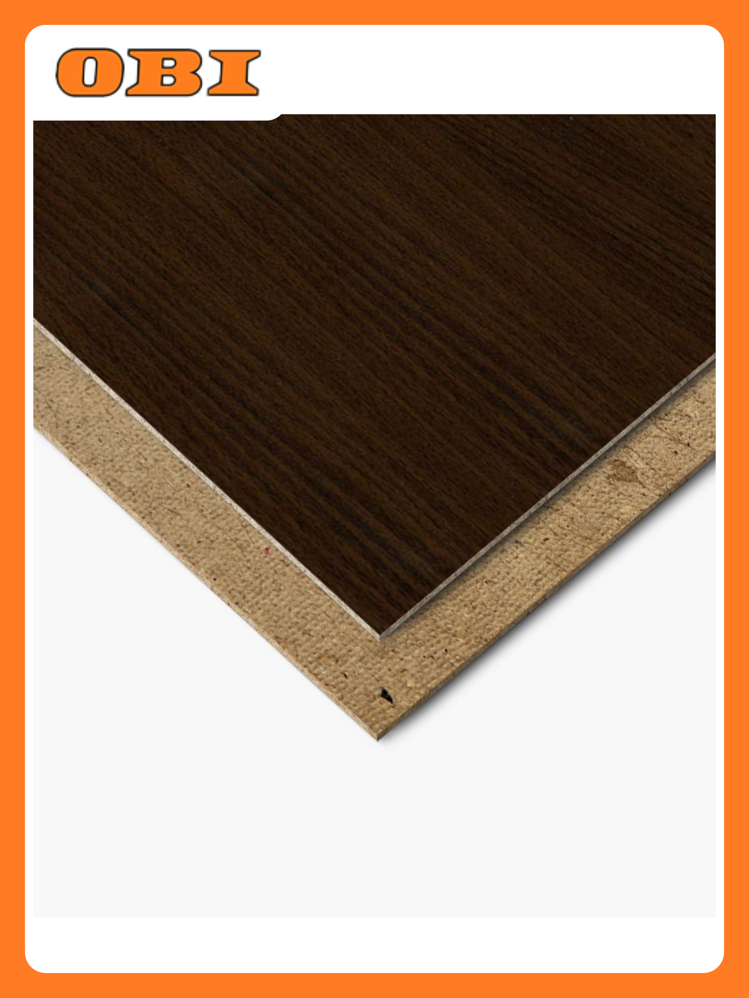 Двпо базис Вудлайн, шлифованная, влагостойкая, 610x1220x3,2мм