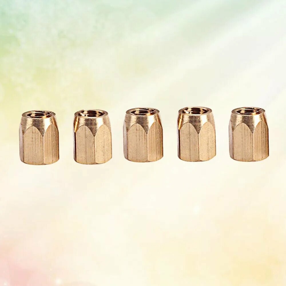 Набор из 5 медных гаек для настройки анкера гитары и мандолины