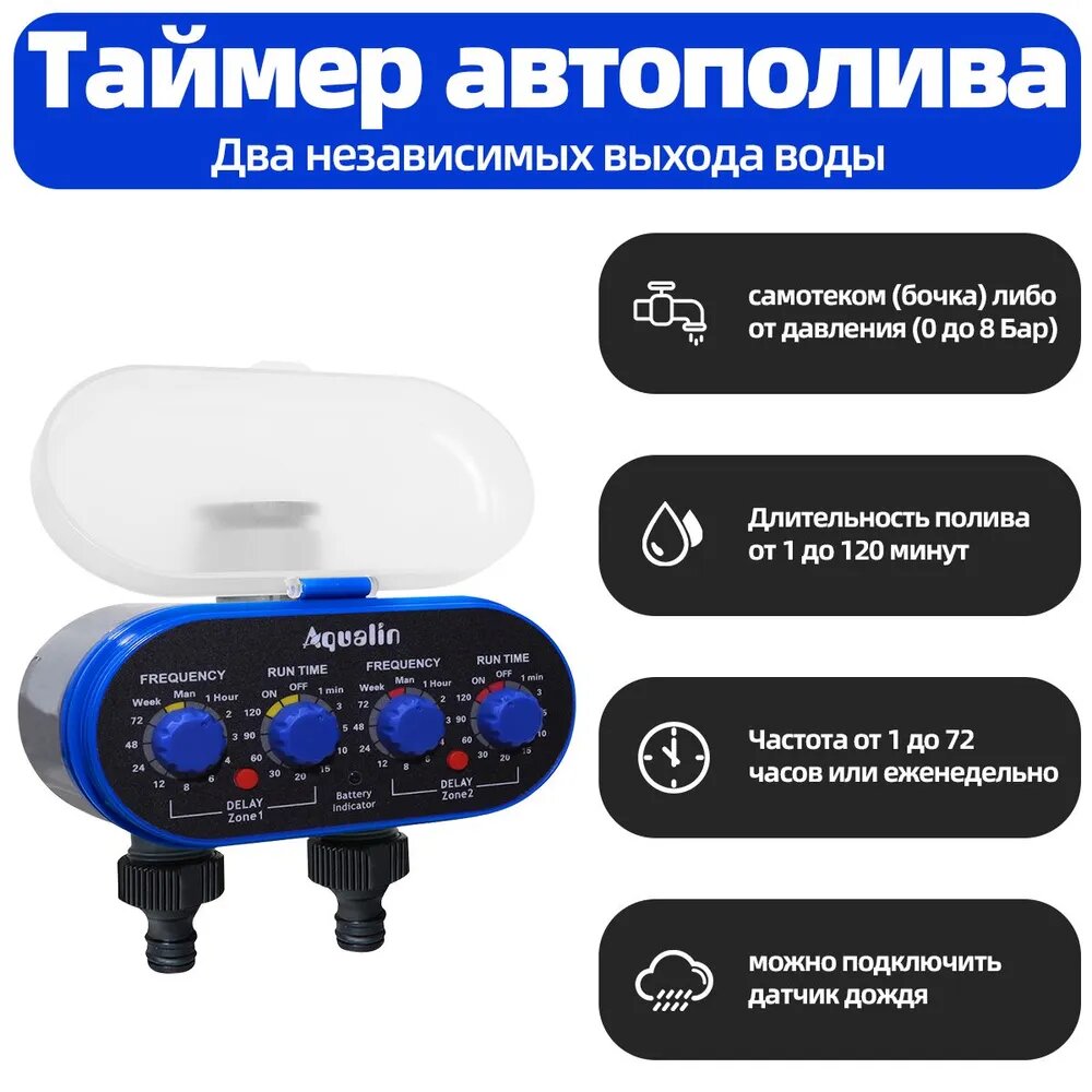 Таймер для полива, Биопластик