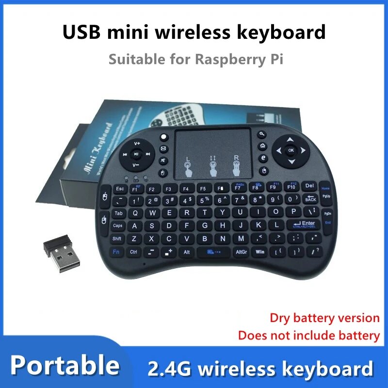 Беспроводная мини-клавиатура Raspberry Pi Mini Keyboard
