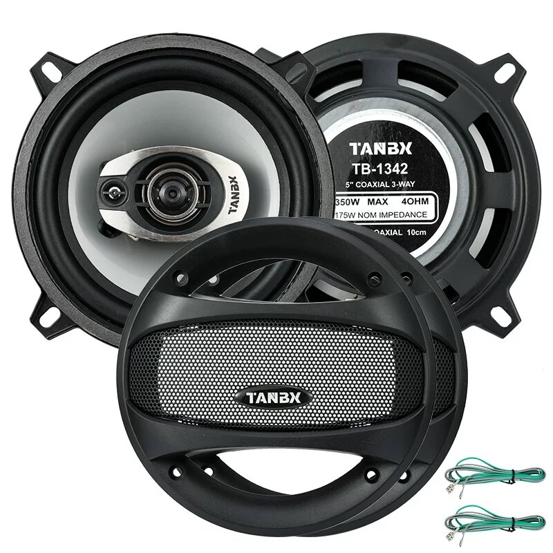 Автомобильный динамик для двери 4x6x9 дюймов, коаксиальный, полнодиапазонный (высокие, средние, низкие частоты), для