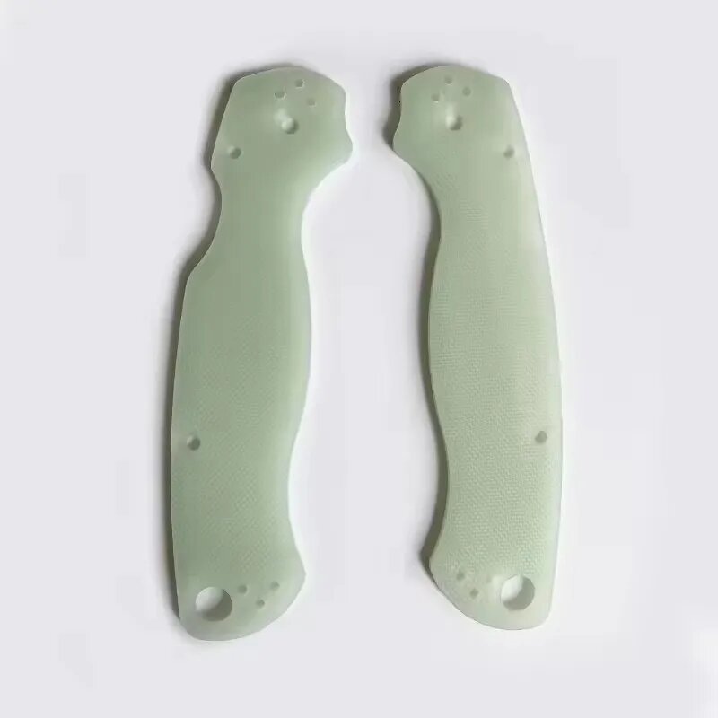 Накладки для рукоятки ножа Spyderco C81 Para2 из G10 1pair Water Green