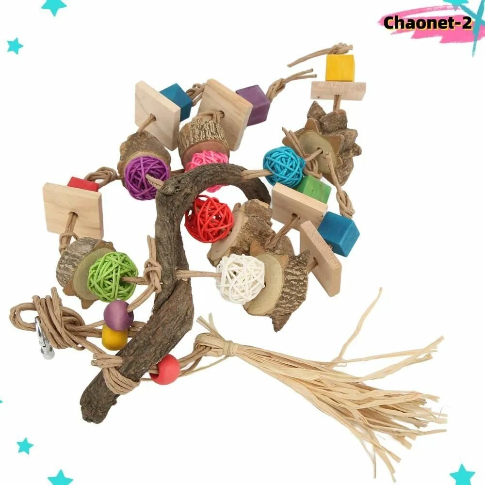 Игрушки для попугаев, безопасные и прочные, для африканских серых попугаев и жако