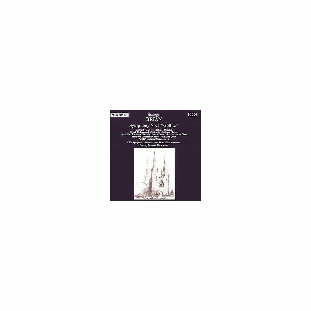 Диск Havergal Brian (1876-1972) - Symphonie Nr.1 "Gothic" (2 CD)