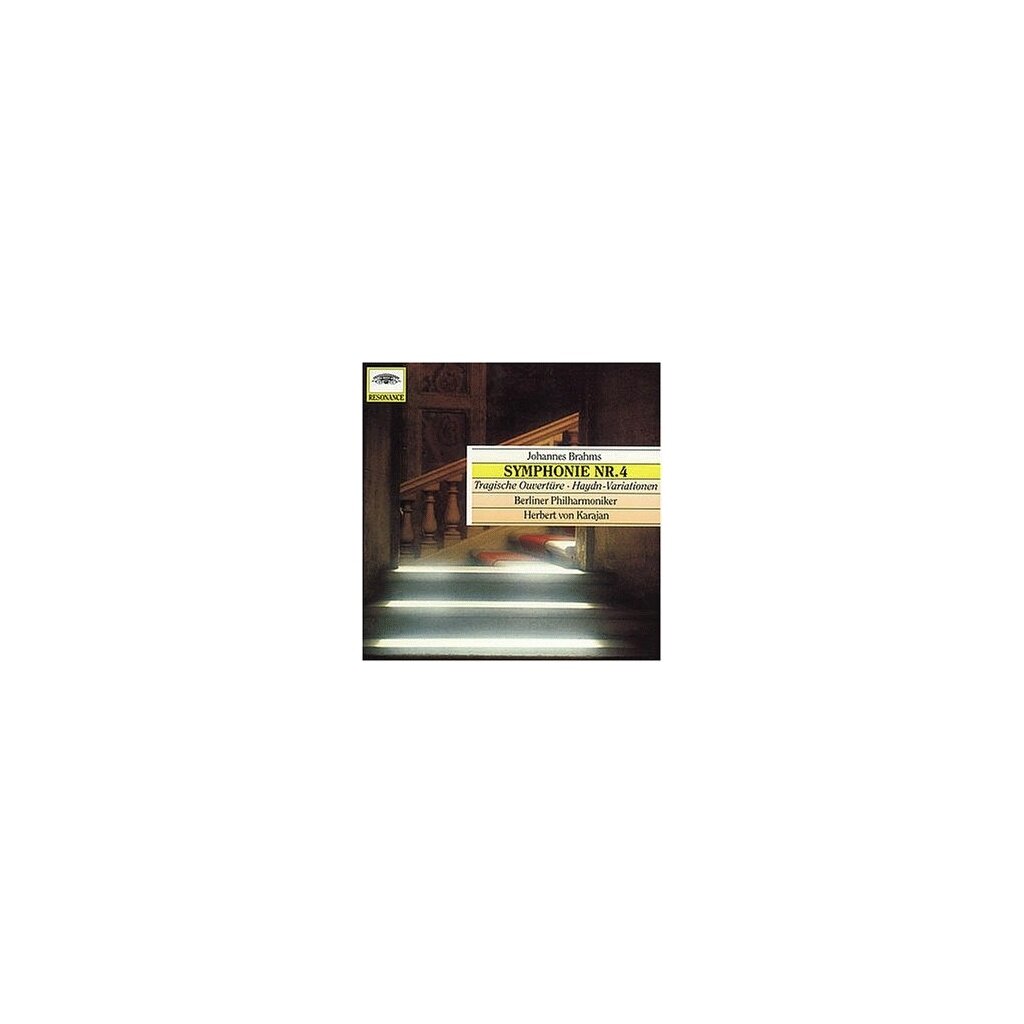 Диск Johannes Brahms & Herbert Von Karajan & Berliner Philharmoniker: Resonance - Brahms (1 CD)