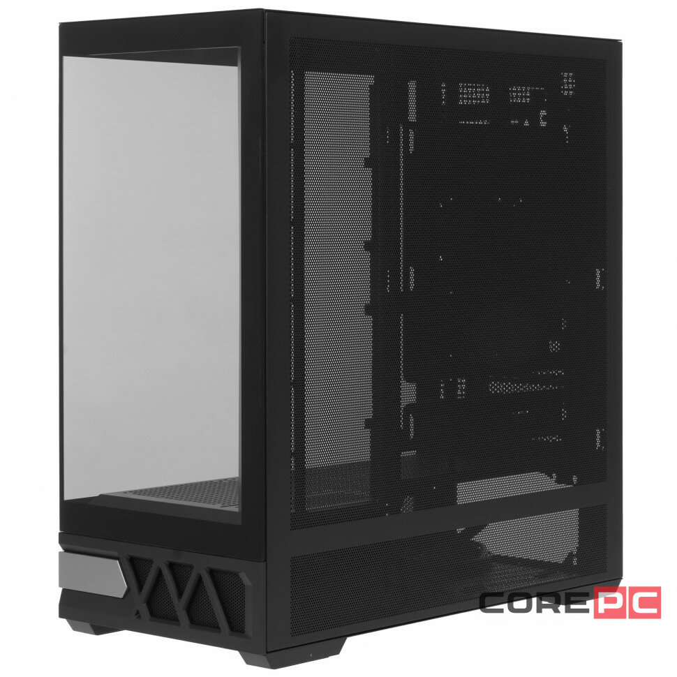 Компьютерный корпус XASTRA Q700 0F-UC Black (Q700-0F-UC) USB 3.0, без подсветки, закаленное стекло