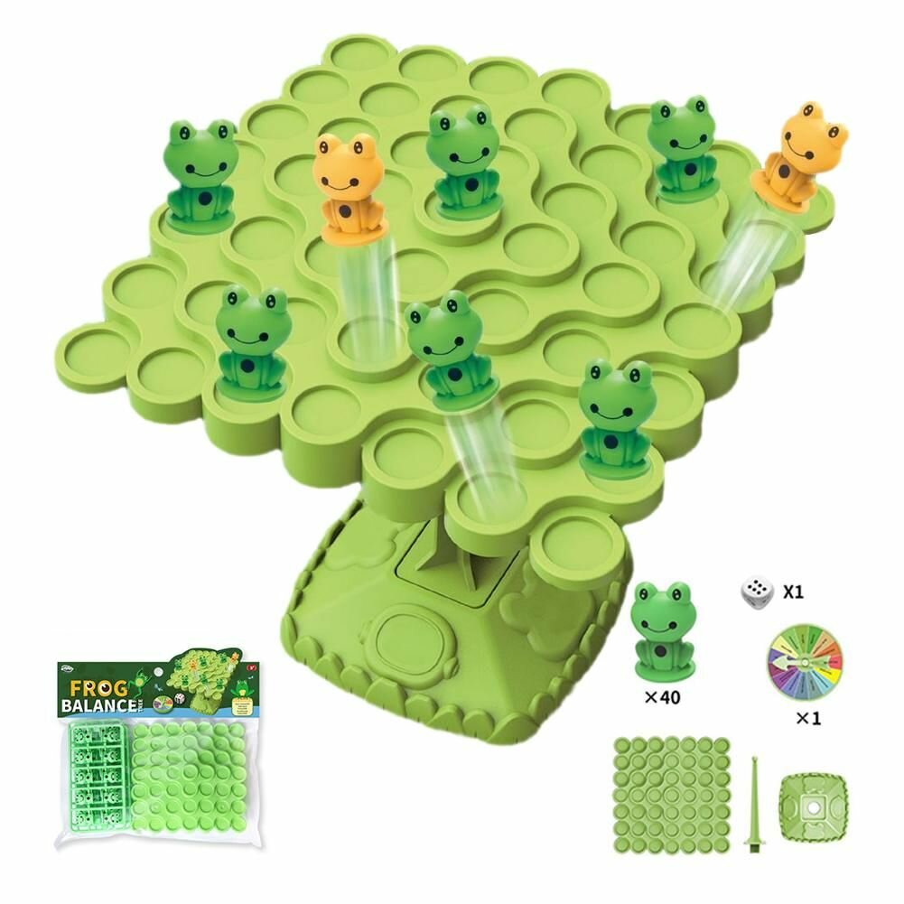 Настольная игра Балансирующие животные, 40 деталей, идеально подходит в качестве подарка на день рождения/вечеринку