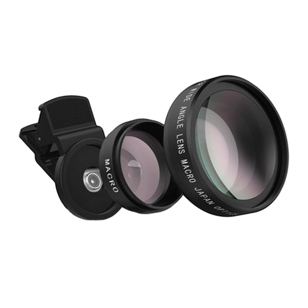 Макрообъектив 0.45X с широким углом и многослойным покрытием для разных устройств
